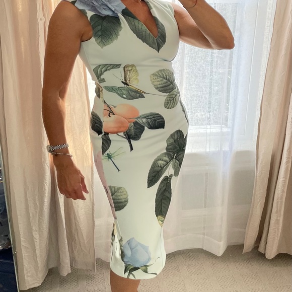 Ted Baker London | Dresses | Ted Baker Spring Floral Pencil Dress ...